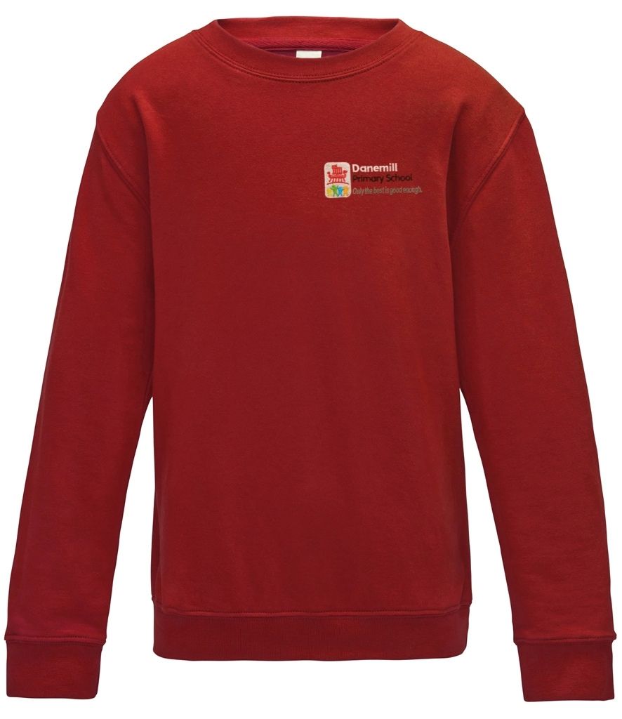 Danemill Primary Crewneck Sweatshirt | School Uniform | Brand Monkey